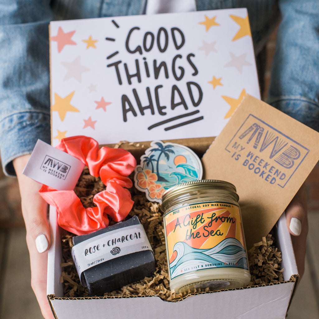 Good Things Ahead Gift Box – My Weekend is Booked